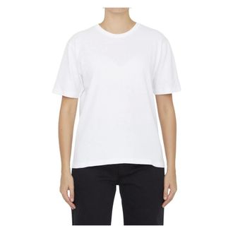 Khaite Femme, Tops, Blanc, Taille: 42 FR T-shirt Blanc &Eacute;l&eacute;gance Intemporelle