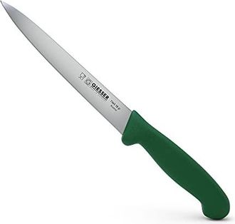GIESSER seit 1776 - Made in Germany - Filiermesser gr&uuml;n, Basic Green, Klinge 18 cm, rutschfest, Filetiermesser sp&uuml;lmaschinenfest, rostfrei