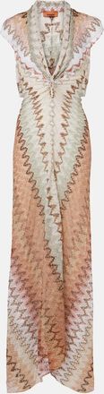 Missoni Robe longue en lam&eacute;
