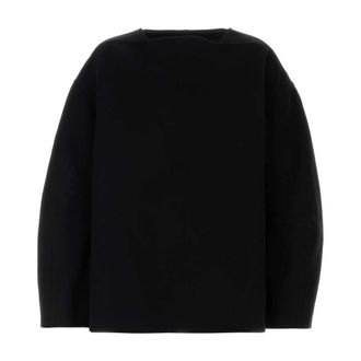 Jil Sander Oversize Wollpullover - - Knitwear - Herren - Schwarzk - S