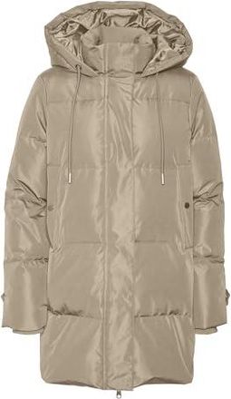 Vero Moda VMLEONIELEA Veste en duvet pour femme, Doeskin., S