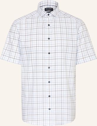 Olymp Kurzarm-Hemd Luxor Modern Fit blau