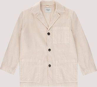 Circolo 1901 Shirt Jacket Gabardine Light Beige / 40