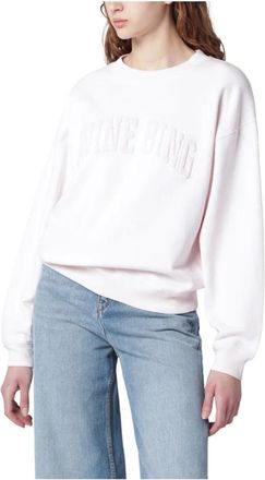 Anine Bing Femme, Sweatshirts et sweats &agrave; capuche, Rose, Taille: 40 FR Spencer SweaT-shirt