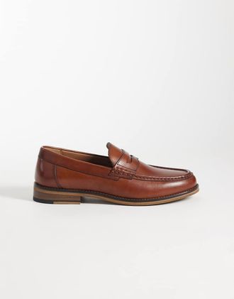 Asos Mocassins en cuir - Fauve-Brown