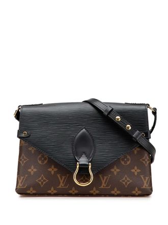 Louis Vuitton sac à bandoulière Saint Michel Monogram en cuir Épi (2018) - Marron