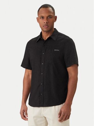 Calvin Klein Jeans Hemd LV04RF120G Schwarz Regular Fit