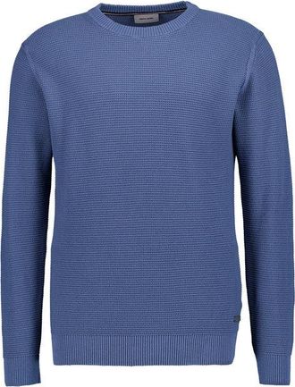 Pierre Cardin Herren Pullover blau Baumwolle unifarben
