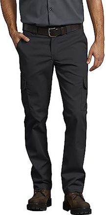 Dickies Pantalon Cargo Slim Droit en sergé Extensible pour Homme, 30W x 32L