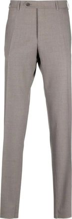 Canali Homme, Pantalons, Brun, Taille: L Chinos