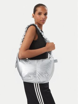 adidas Handtasche Metal Shoulder Bag KH4502 Silberfarben