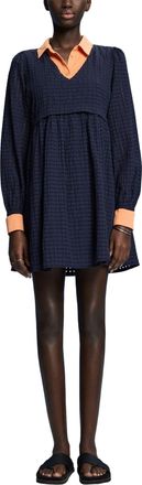 Esprit Damen 033CC1E315 Kleid, 400/NAVY, S