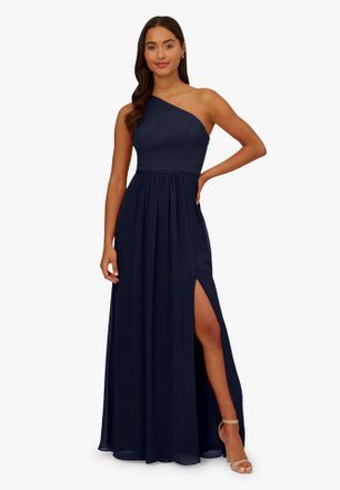 Adrianna Papell Abendkleid One Shoulder Chiffon Gown Glamour&ouml;s, klassisch, festlich