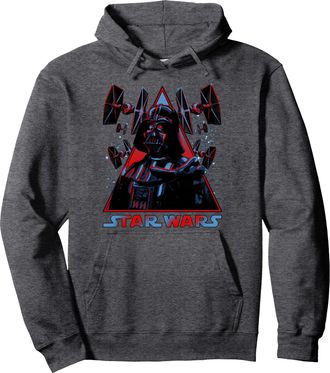 Star Wars Darth Vader Sith Lord Triangle Portrait Pullover Hoodie