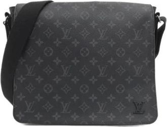 Louis Vuitton Pre-owned Toile sacs-louis-vuitton - Homme - Pre-owned - Noir - Taille: ONE Size