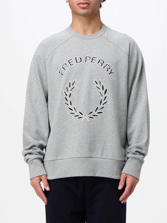 Fred Perry Sweatshirt Homme couleur Gris