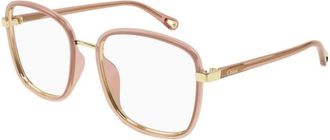 Chlo&eacute; Femme, Accessoires, Brun, Taille: 53 MM Lunettes