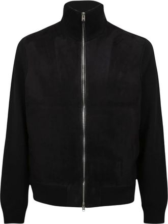 Tom Ford Homme, Vestes, Noir, Taille: XL Bomber Vestes