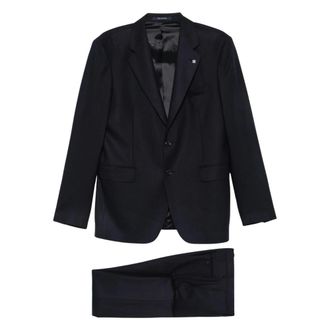 Tagliatore Einknopf-Sakko - - Suits - Herren - Blau - 2XL