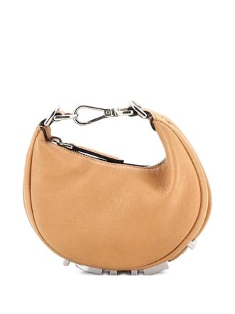 Fendi Fendigraphy Bag Leather Nano hobo bag - Nude
