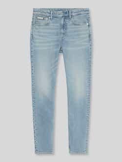 Calvin Klein Jeans Tapered Fit Jeans aus Baumwoll-Mix