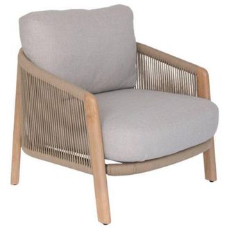 Hesperide Fauteuil de salon de jardin Nelora beige - Hesp&eacute;ride