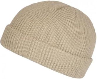 Nyls Cr&eacute;ation Bonnet Docker Beige en Laine Mode Marin Miki Hiver Tytouan - Taille Unique - Beige
