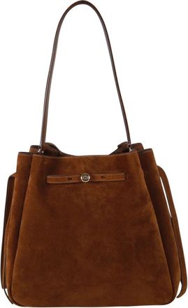 Tory Burch Femme, Sacs, Brun, Taille: ONE Size Romy Large Bucket Bag
