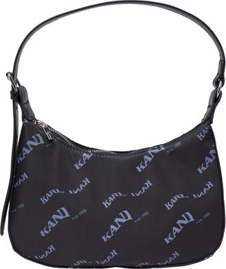 Karl Kani Damen KA242-023-1 Wavy Retro Aop Shoulder Bag black, one size