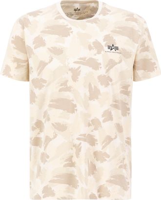 Alpha Industries Alpha Industries Backprint T Camo T-Shirt für Herren Sand Camo