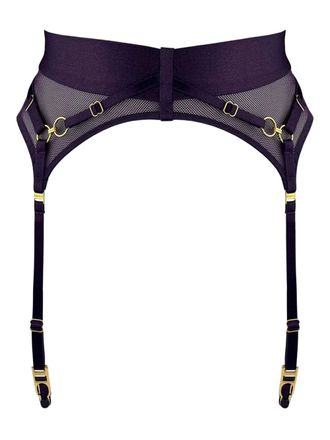 Bordelle porte-jarretelles Nara - Violet