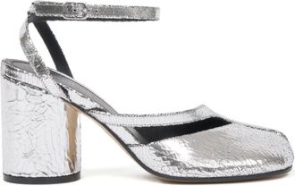 Maison Margiela Femme, Chaussures, Gris, Taille: 38 1/2 EU Tabi Sandal Pump H80