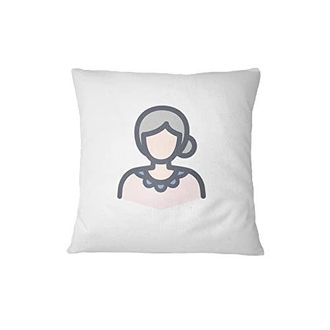 Questo Casa Dekorativ Kissenhülle, Kissenbezug, Zierkissenbezug, Wohnkultur, Für Sofa, Kaffeestube, Größe: 45X45 cm - Entworfen und hergestellt in der Türkiye