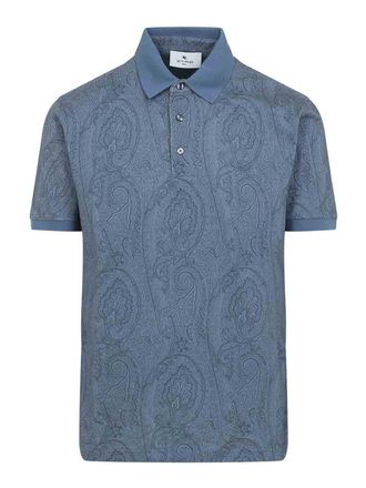 Etro Polo - Bleu Clair