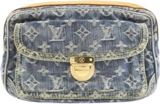Louis Vuitton Pre-owned Monogram Denim Bum Bag - Femme - Pre-owned - Bleu - Taille: ONE Size