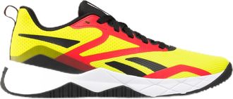 Reebok Herren Nfx Trainer Sneaker, Mehrfarbig (Acidyellow Black Vectorred), 45 EU