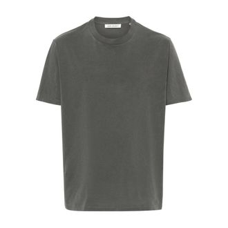 Our Legacy Graues Baumwoll-Jersey Rundhals T-Shirt - - Tops - Herren - Grau - 2XL
