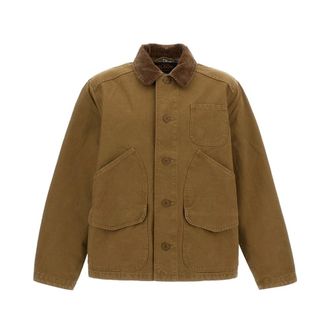Filson Homme, Vestes, Brun, Taille: L Cotton Canvas Jacket