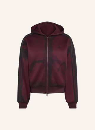 adidas Originals Adidas Originals Adilenium 6 Kapuzenjacke, Spacer-Material, Durchgehender Reissverschluss rot