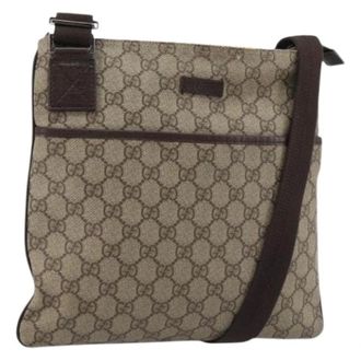 Gucci Sac bandouli&egrave;re vintage Pre-owned - Femme - Pre-owned - Brun - Taille: ONE Size
