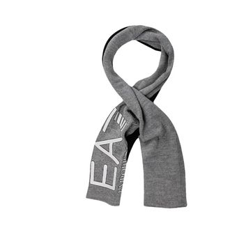 Emporio Armani Grauer Urbaner Stilvoller Schal - - Accessories - Herren - Grau - ONE SIZE