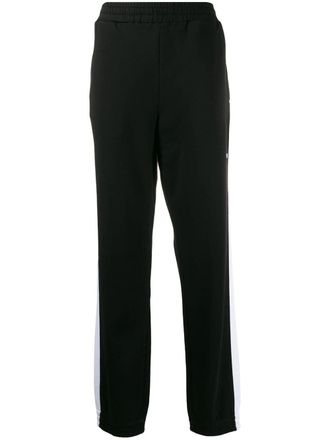 Msgm Jogginghose mit Streifen - Schwarz