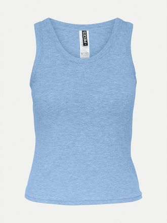 Pieces Top Anibi 17150269 Blau Regular Fit