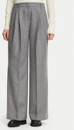 HUGO BOSS Stoffhose Tiana18 50570436 Grau Relaxed Fit