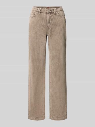 Buena Vista Straight Fit Cordhose mit breitem Saumabschluss