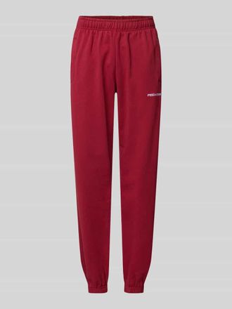 Pegador High Waist Sweathose mit Label-Stitching Modell VILLA