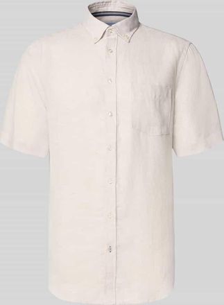 Christian Berg Regular Fit Freizeithemd aus Leinen