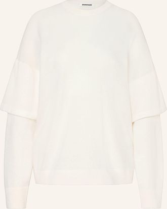 Darkpark Darkpark Pullover Troy Mit Cashmere weiss