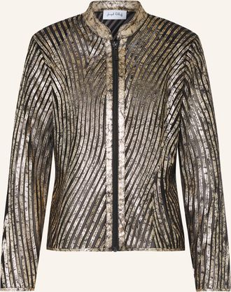 Joseph Ribkoff Jacke In Lederoptik schwarz