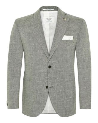 Carl Gross Strukturiertes Sakko mit Stretch und Leinen, 24/7 Flex, Modern Fit in